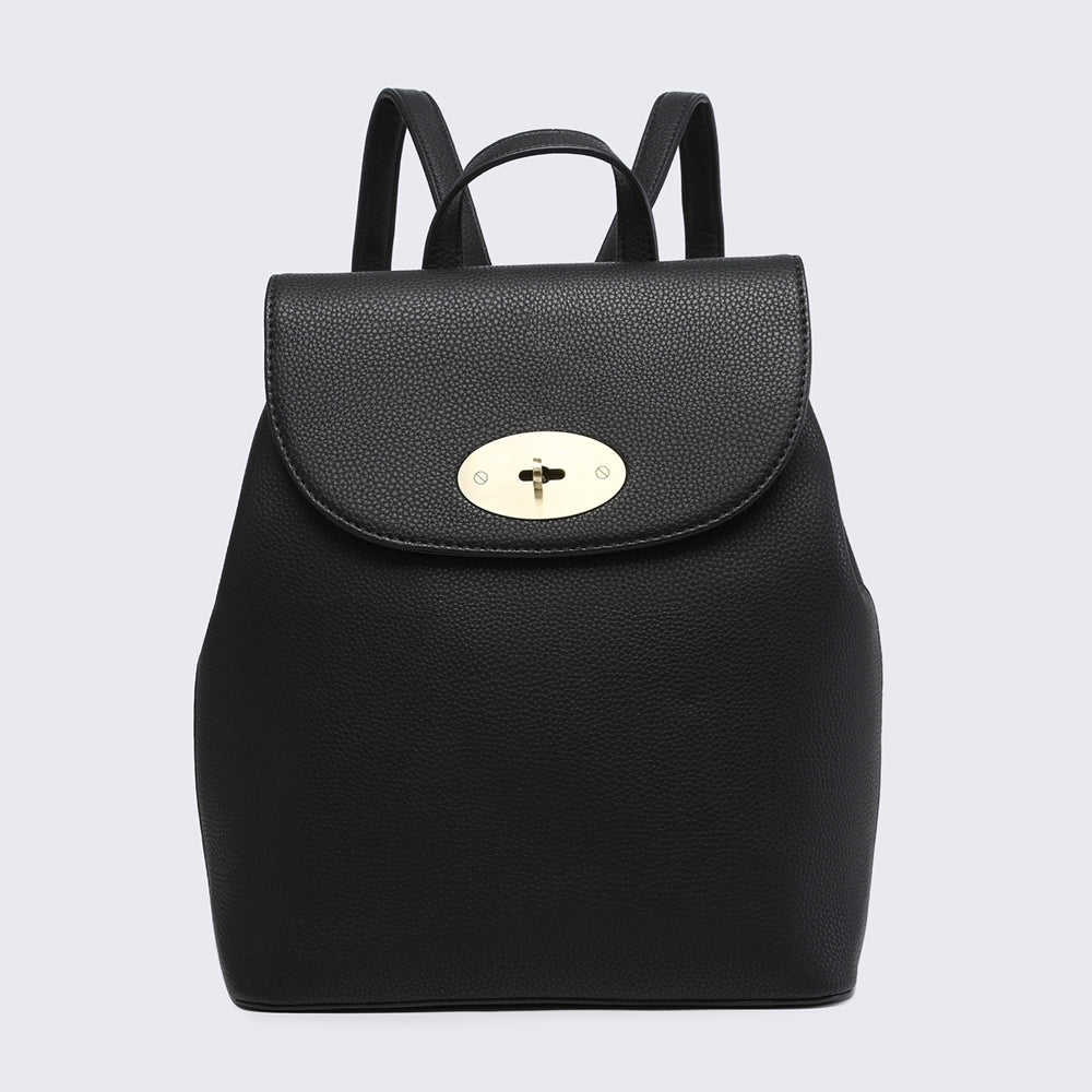 Bella Classic Backpack | Black – Bag Room