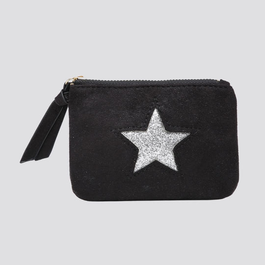 Star Coin Purse | Black – Bag Room